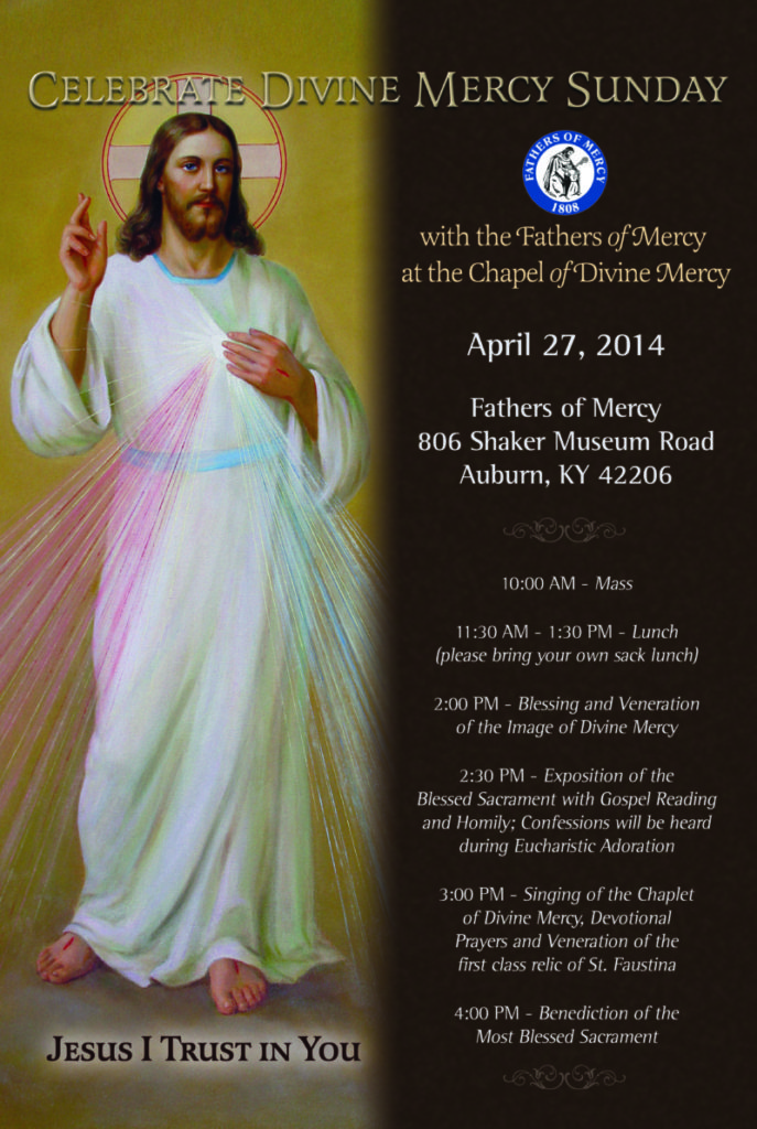 Divine Mercy Sunday 2 - The Fathers of Mercy